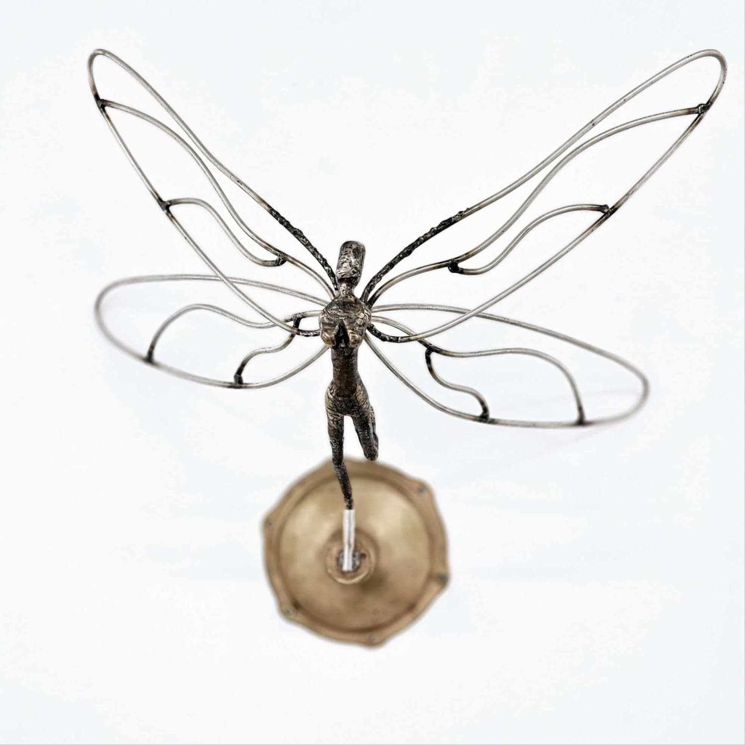 Nathan Hull Sculpture The dragonfly fairy – The Collaboration