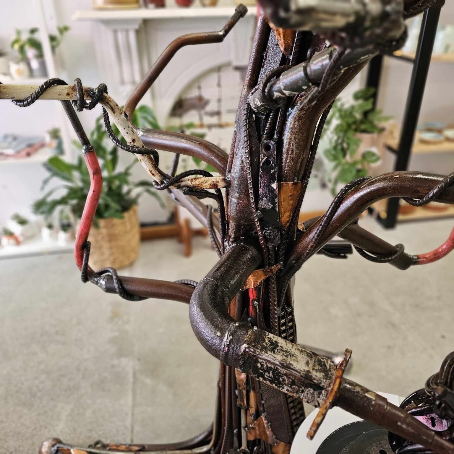 Nathan Hull Sculpture Branching off – The Collaboration