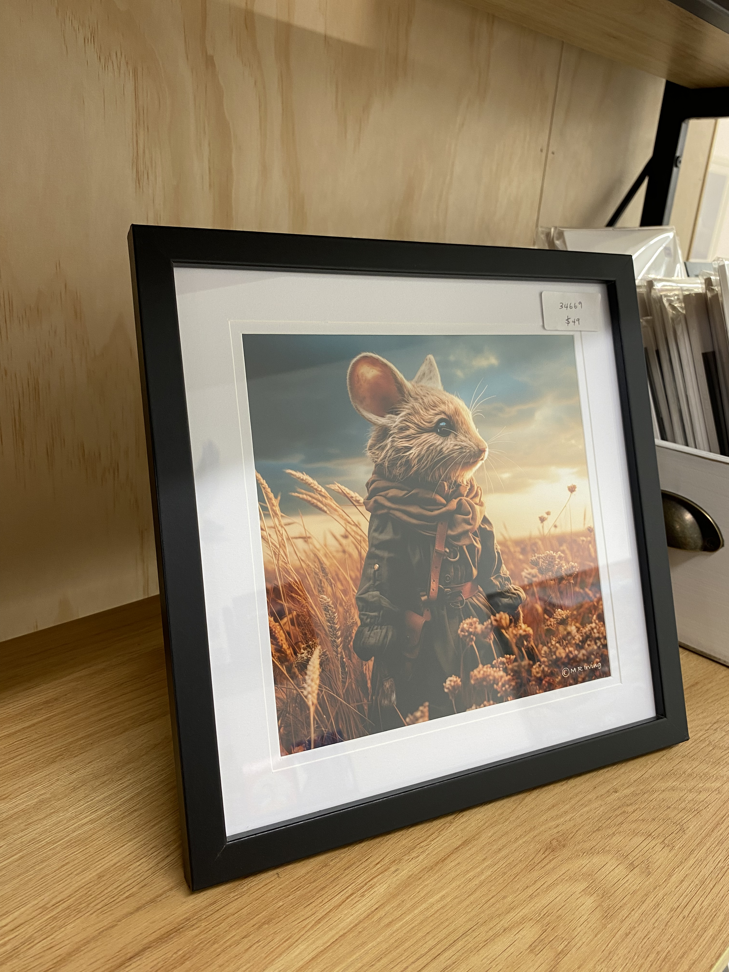 Animal Art: Field Mouse Adventurer – The Collaboration