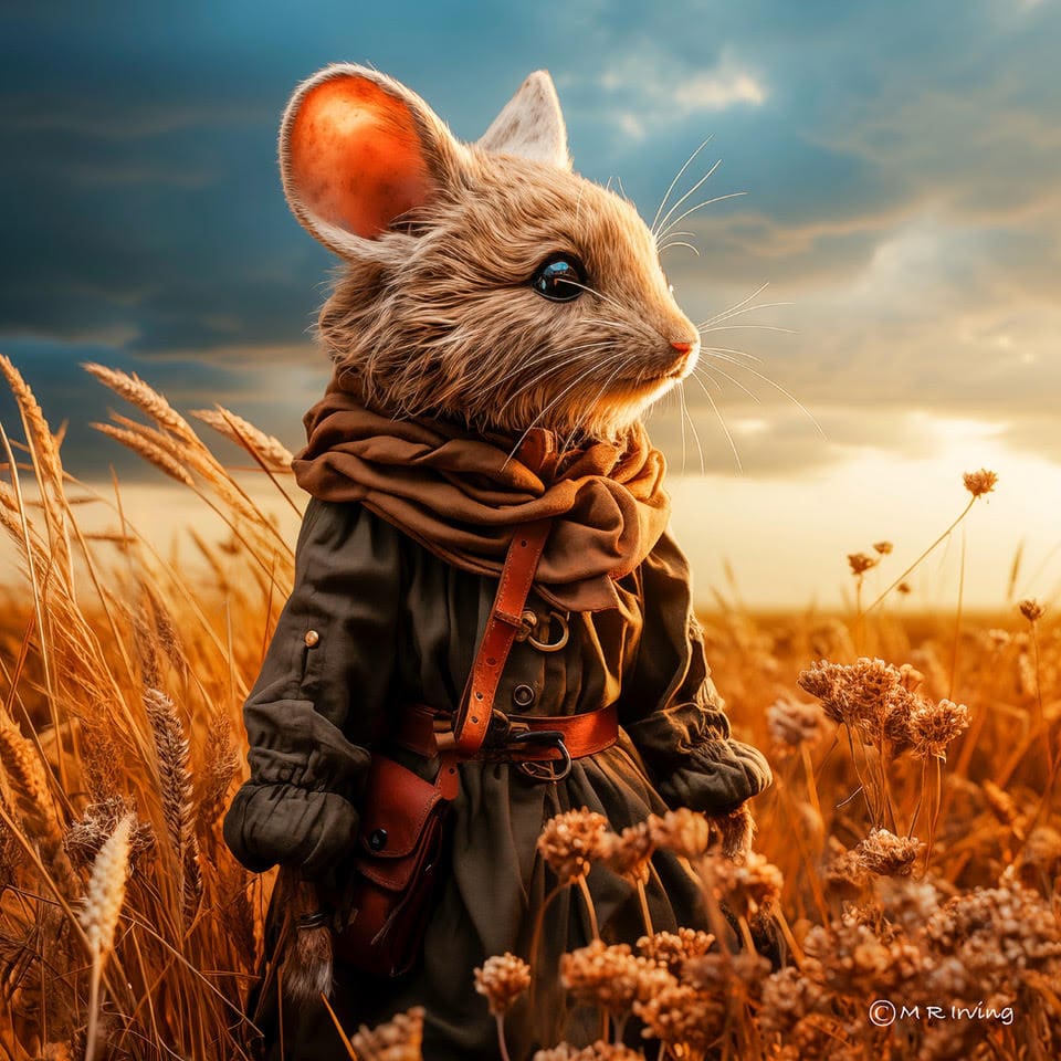 Animal Art: Field Mouse Adventurer – The Collaboration